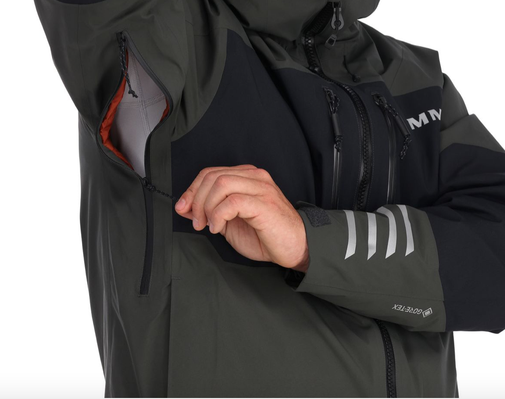 Jaka SIMMS GUIDE INSULATED JACKET CARBON – OKCope